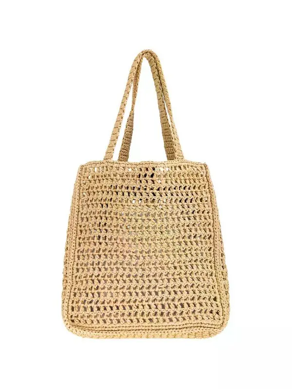 Casablanca Logo-graphic Tote Bag - Neutrals