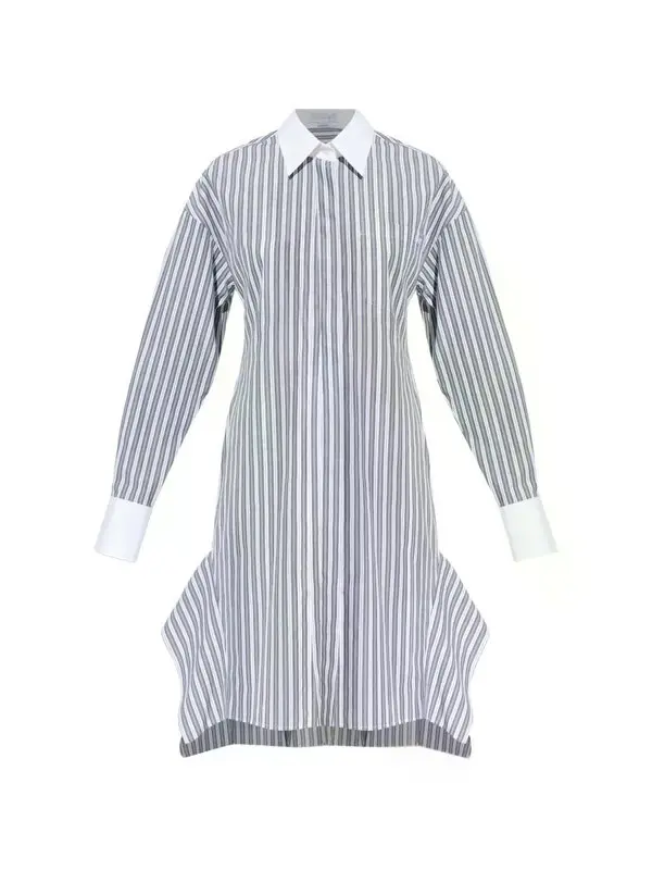 Stella McCartney Striped Cotton Shirt Dress