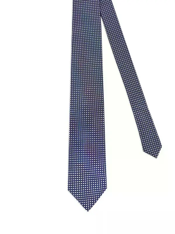 TOM FORD Patterned Pointed Tip Tie