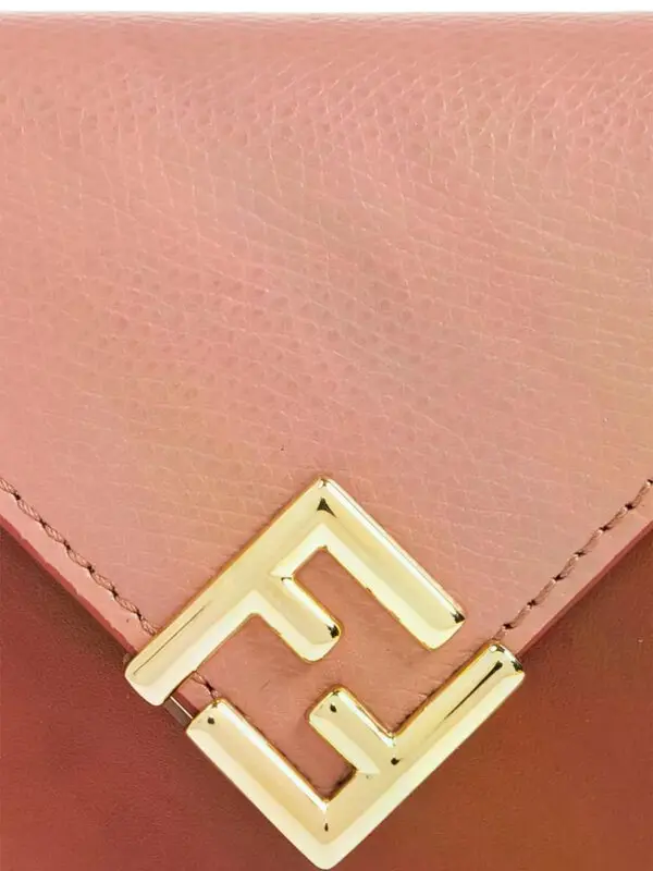 Fendi Ff Diamonds Logo-plaque Wallet