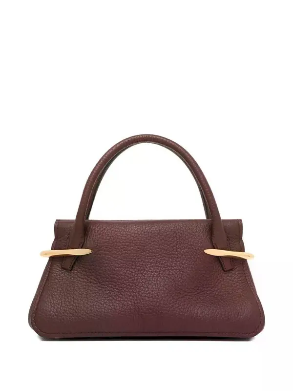 Givenchy Mini Pinch Leather Tote Bag - Brown
