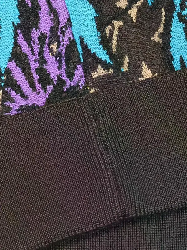 LOUIS VUITTON Monogram Thistle Zip-up Jacket