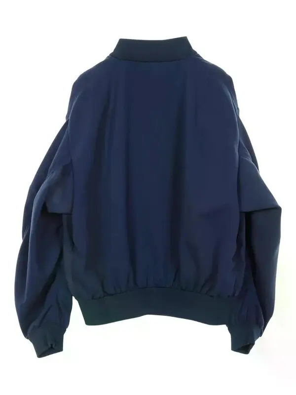 Prada Logo-plaque Bomber Jacket