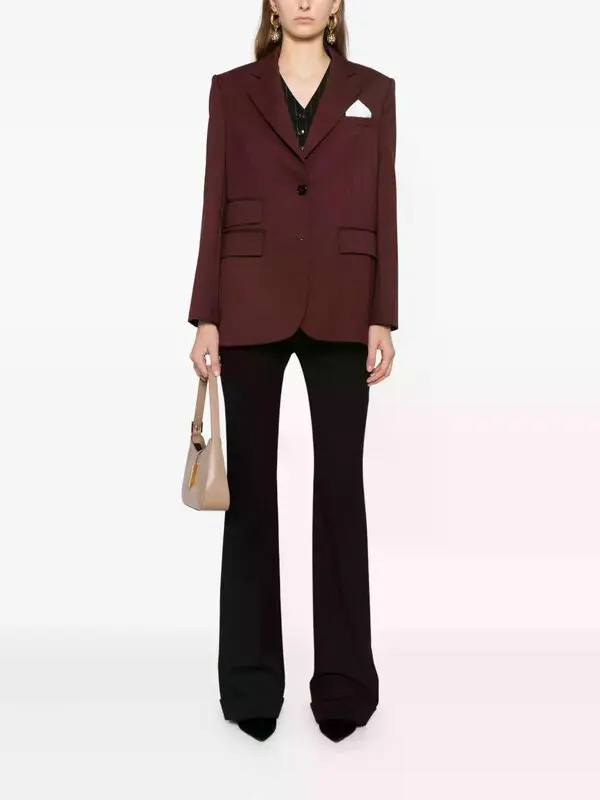Elisabetta Franchi Square Pocket Blazer