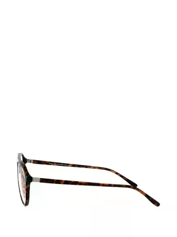 Mykita Atine Browline Glasses - Brown