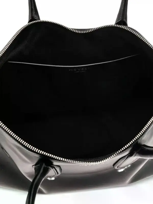 Alexander McQueen Manta Tote Bag - Black