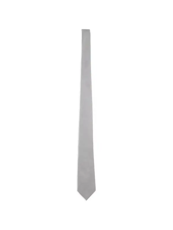 Giorgio Armani Herringbone Tie - Grey