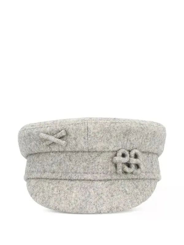Ruslan Baginskiy Knot-detail Beret - Grey