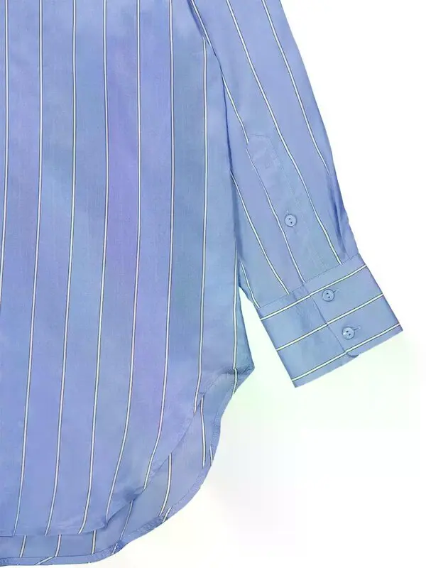 PAULA Striped Button-up Shirt