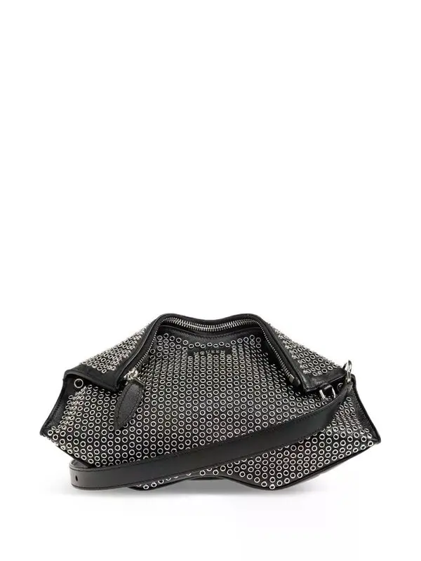 Alexander McQueen Manta Studded Zip Clutch