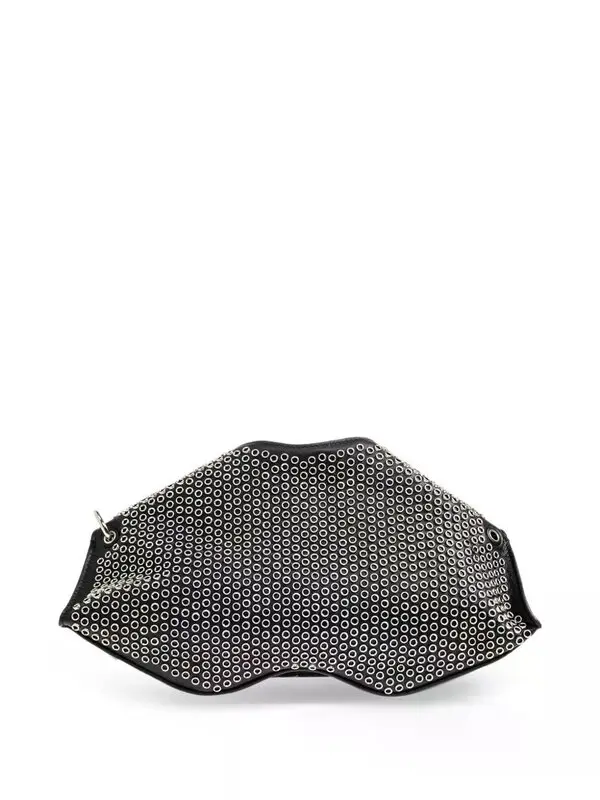 Alexander McQueen Manta Studded Zip Clutch