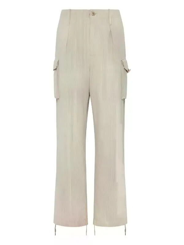 MAISON MARGIELA Cargo Pocket Trousers - Neutrals