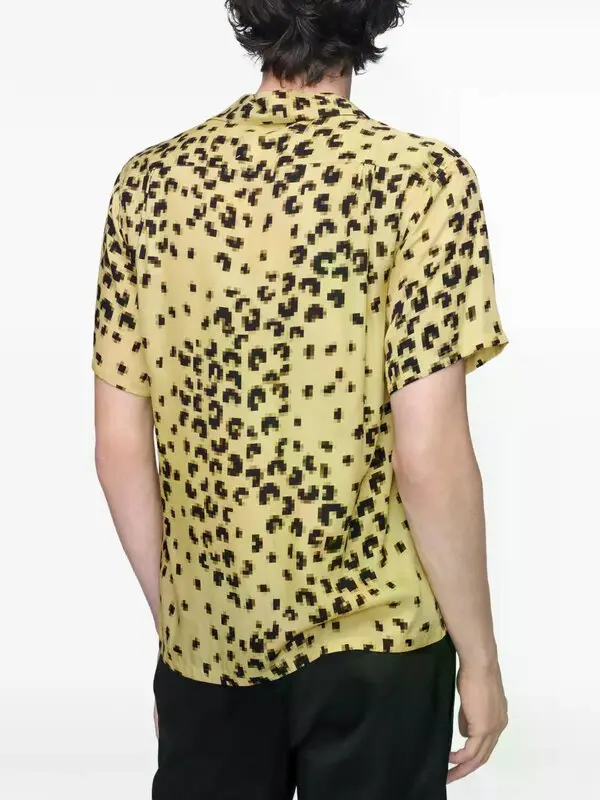 MAISON MARGIELA Pixel Short-sleeve Shirt - Yellow