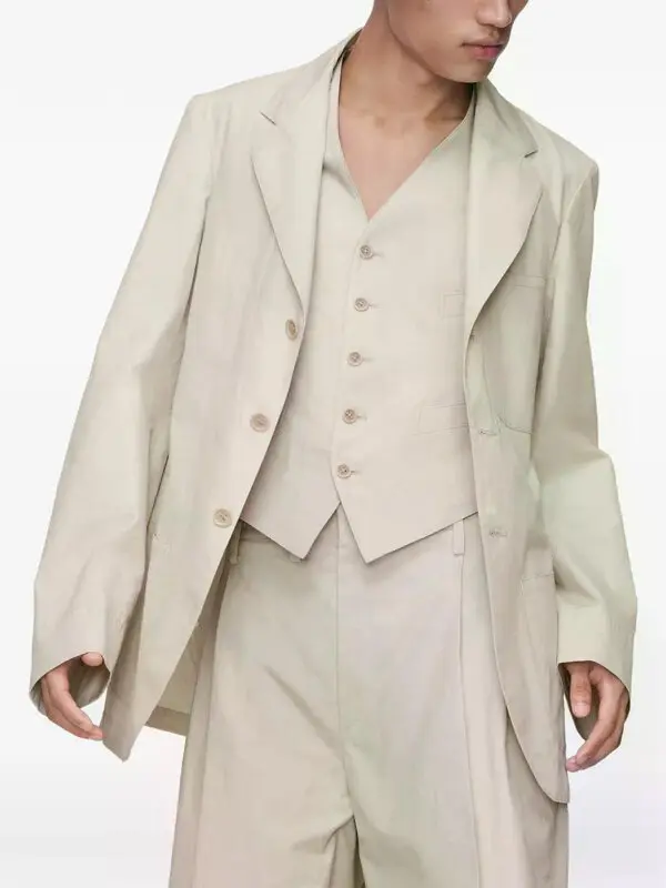 MAISON MARGIELA Button Pockets Gile - Neutrals