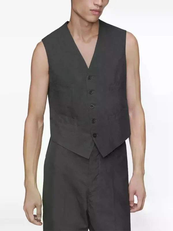MAISON MARGIELA Button Pocket Jacket - Grey