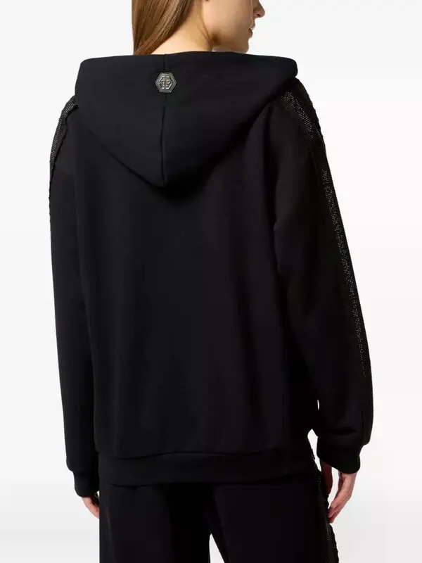 Philipp Plein Logo-detail Hoodie - Black