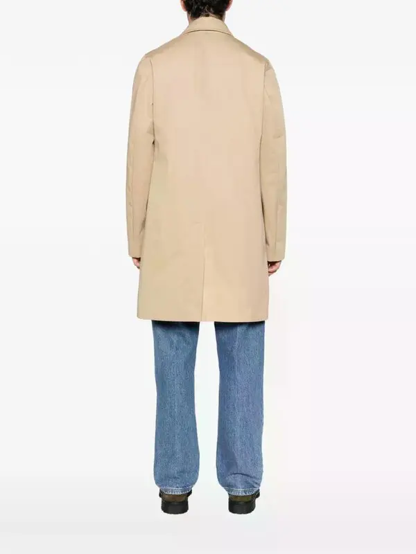 FURSAC Button Pocket Trench Coat