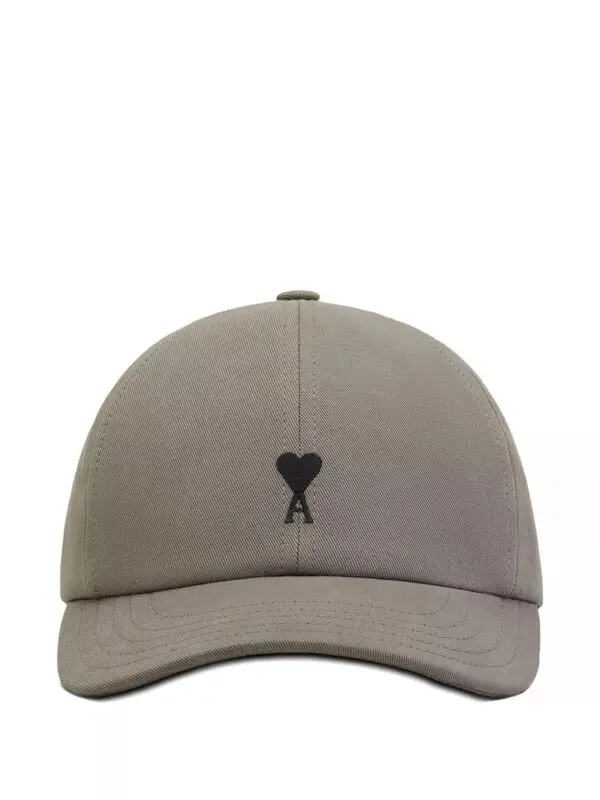 AMI Paris De Coeur Baseball Cap - Grey