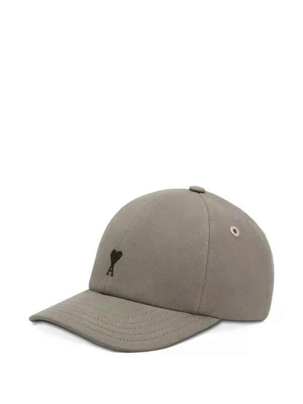 AMI Paris De Coeur Baseball Cap - Grey