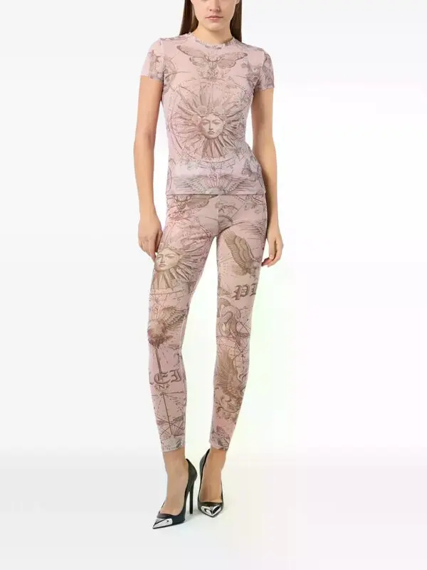 Philipp Plein Printed T-shirt - Pink