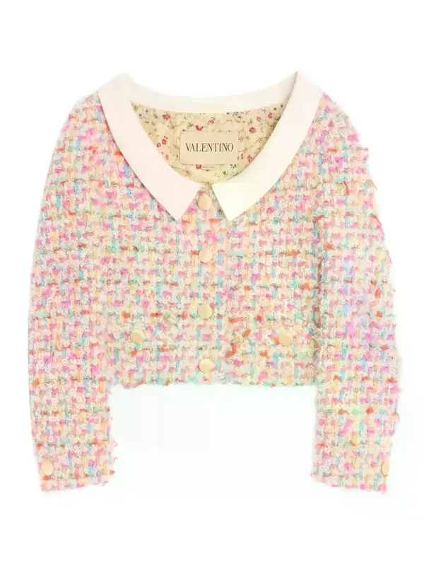 Valentino Garavani Tweed Jacket - Pink