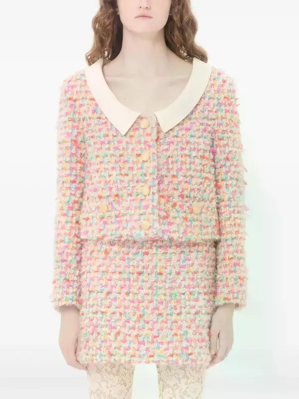 Valentino Garavani Tweed Jacket - Pink