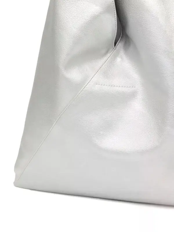 MAISON MARGIELA Japanese Triangular Folded Tote Bag - Silver