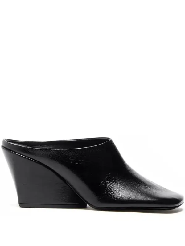 Proenza Schouler Slant Leather Mules