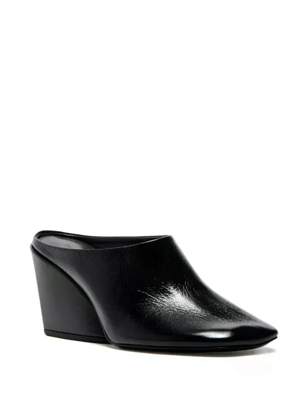 Proenza Schouler Slant Leather Mules