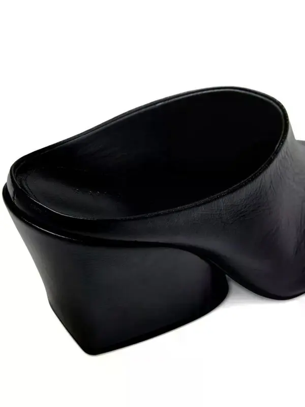 Proenza Schouler Slant Leather Mules