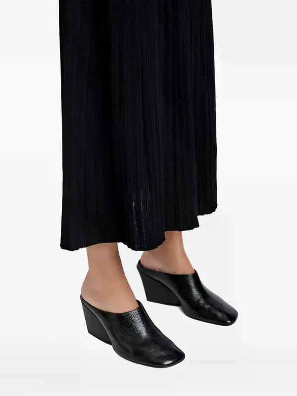 Proenza Schouler Slant Leather Mules