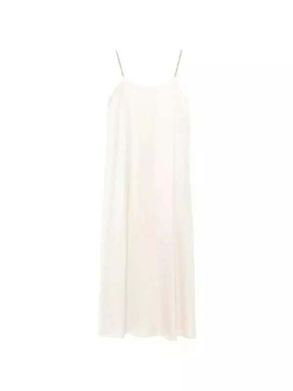 Peserico Chain Strap Midi Dress - Neutrals