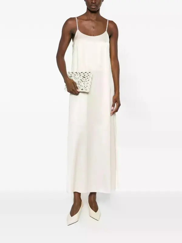 Peserico Chain Strap Midi Dress