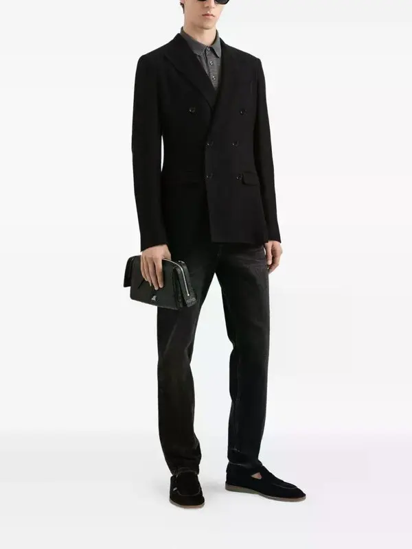 Dolce & Gabbana Double-breasted Blazer - Black