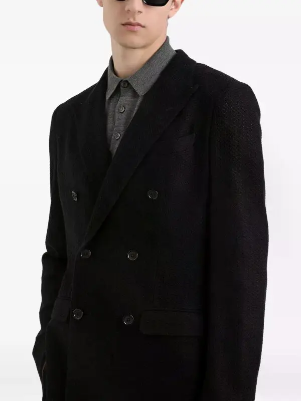 Dolce & Gabbana Double-breasted Blazer - Black