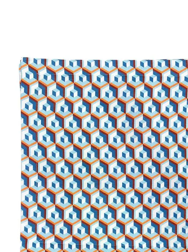 La DoubleJ Geometric Patterned Table Linems