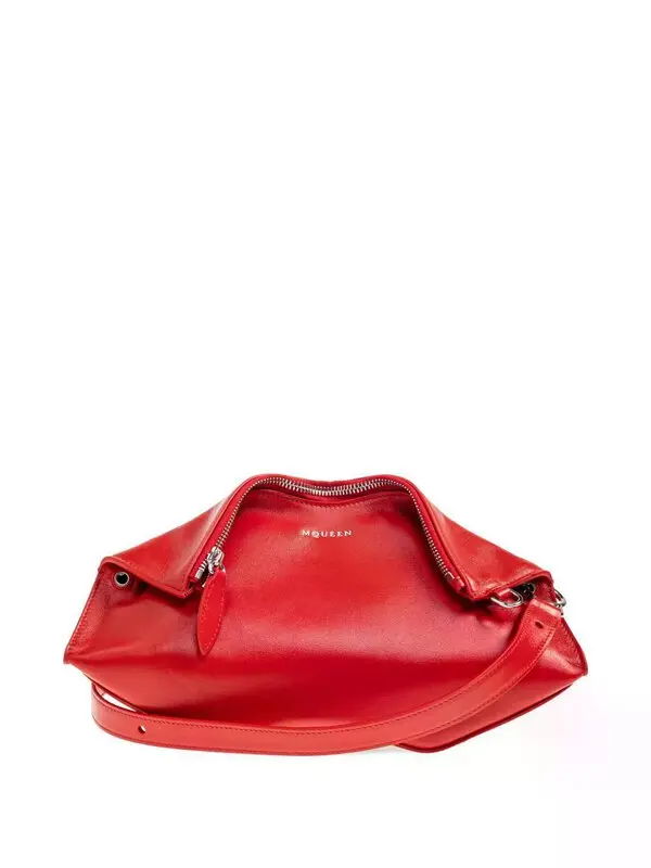 Alexander McQueen Manta Zip-top Clutch Bag