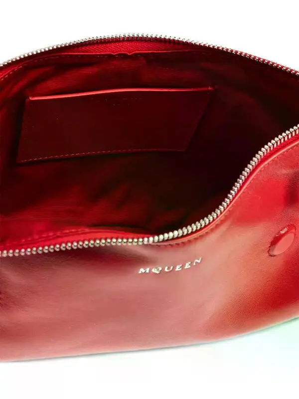 Alexander McQueen Manta Zip-top Clutch Bag