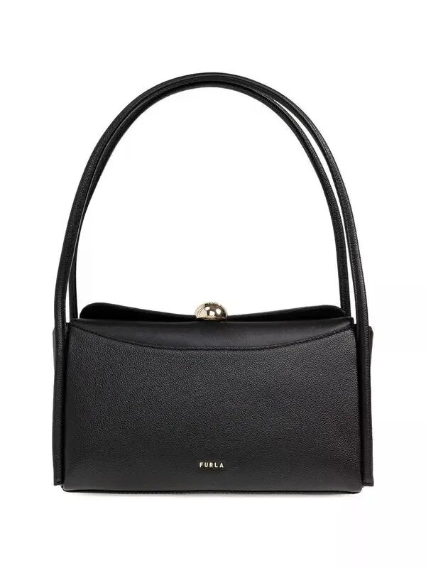 Furla Nicole Leather Tote Bag - Black