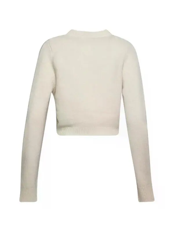 DIOTIMA Textured Cropped Cardigan