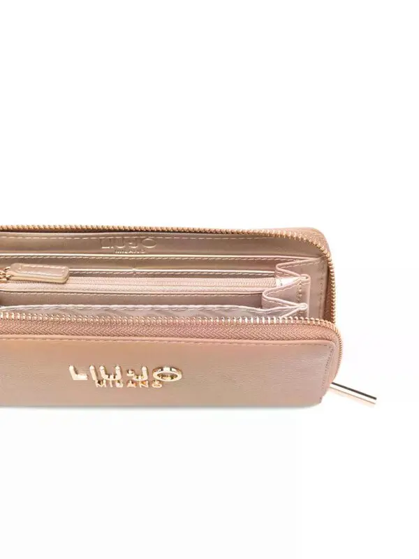 Liu Jo Large Zip-around Wallet - Neutrals