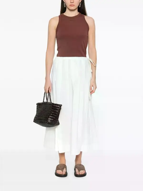 Soeur Dolly Round-neck Top - Brown