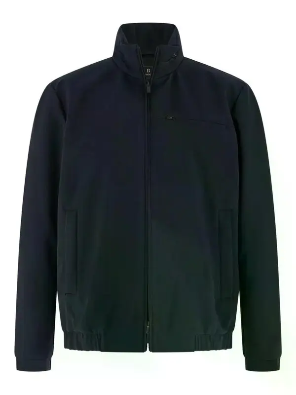 Boggi Milano Technical Fabric Bomber Jacket