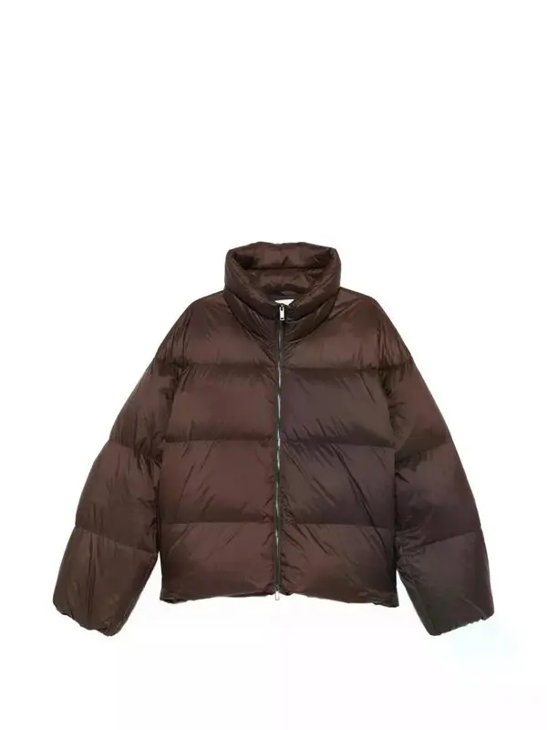 Studio Nicholson Massey Funnel Neck Jacket - Brown