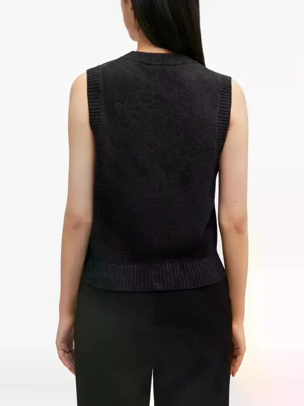 GANNI Cherry-detail Vest