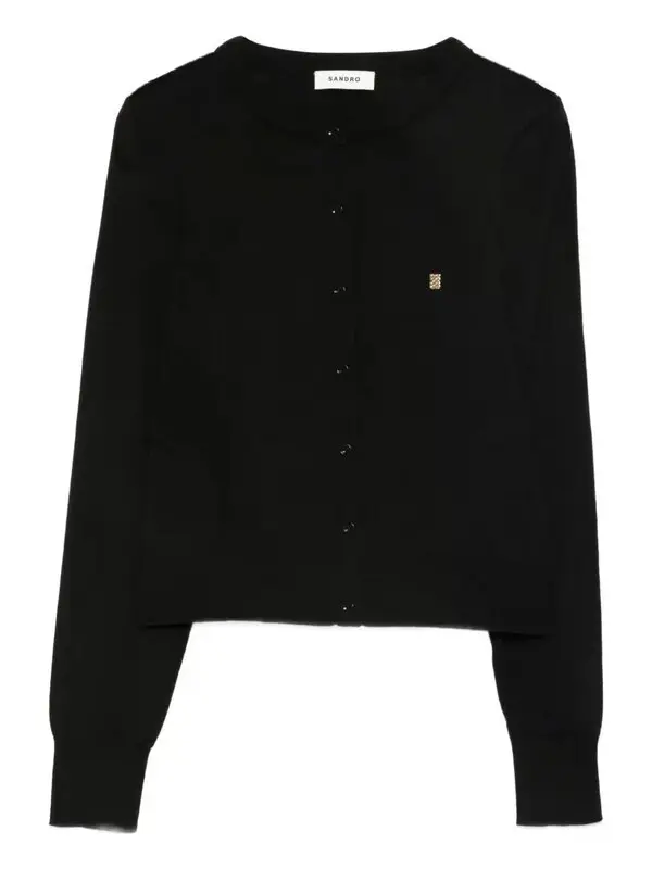 Sandro Round-neck Cardigan