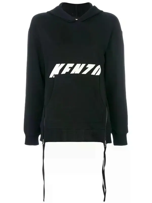Kenzo Logo Print Hooded Sweatshirt