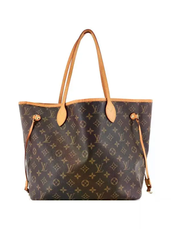 LOUIS VUITTON Neverfull Nm Monogram Canvas Mm Tote Bag