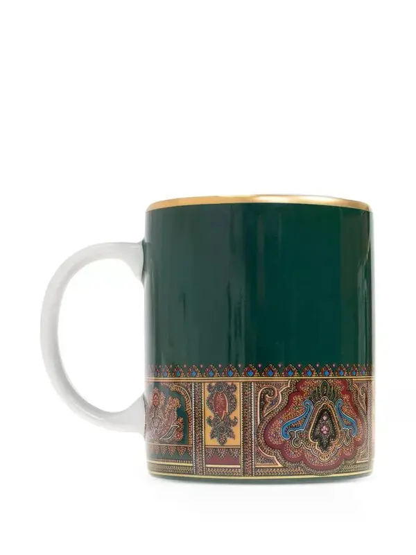 Etro Paisley Trim Mug