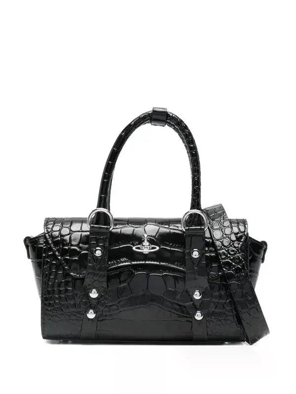 VIVIENNE WESTWOOD Bettina Orb-plaque Embossed Tote Bag